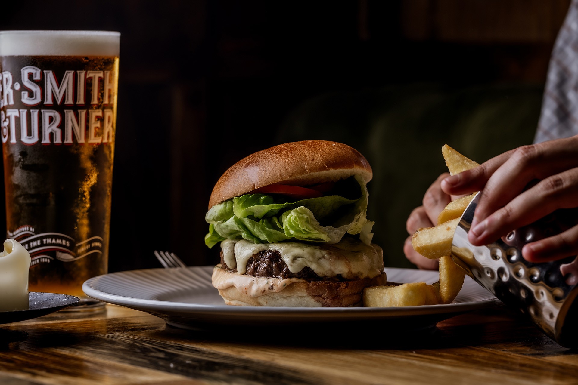 Food at The Links Tavern Pub & Restaurant, Liphook