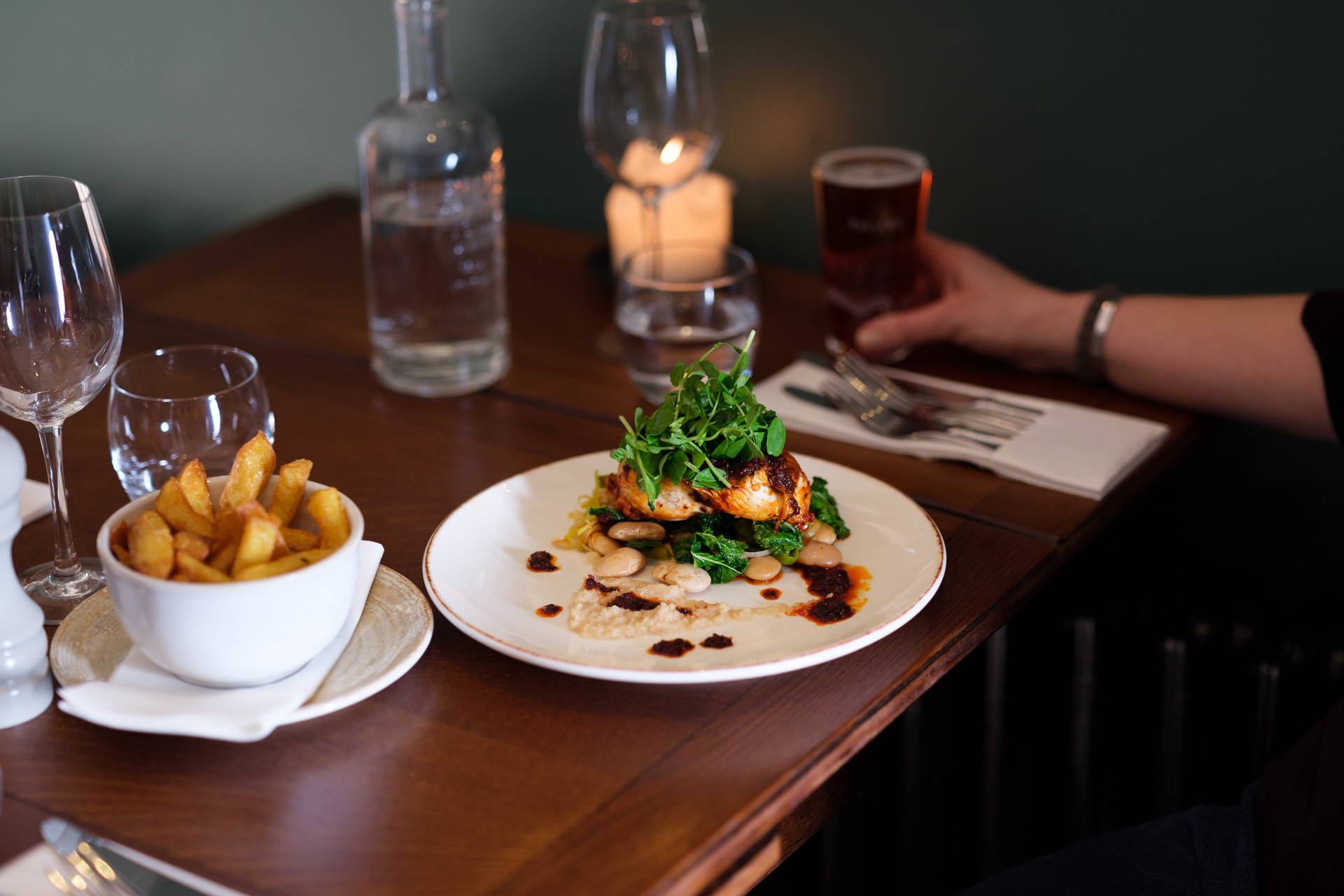 Food at The Links Tavern Pub & Restaurant, Liphook