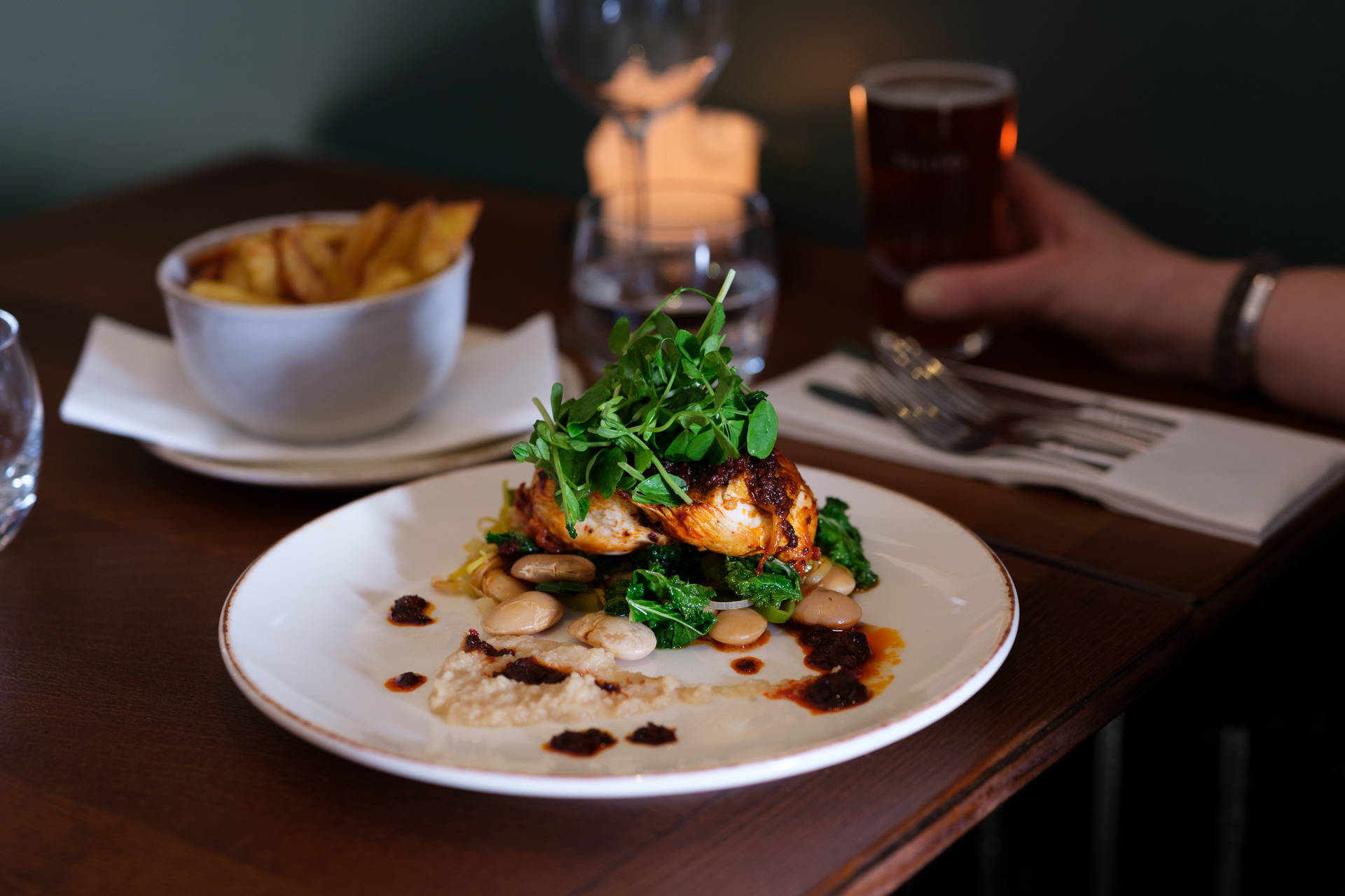 Food at The Links Tavern Pub & Restaurant, Liphook